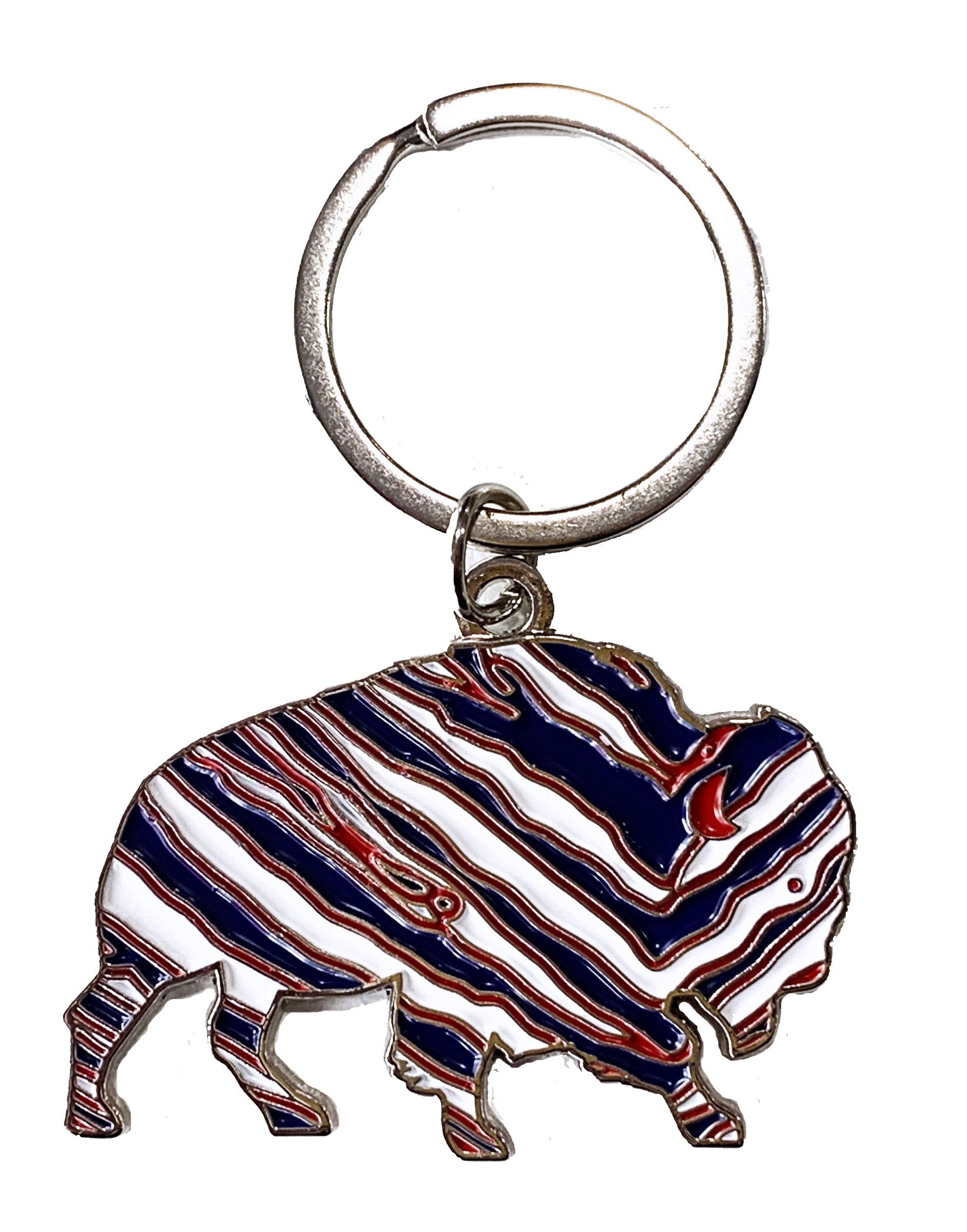 Mafia Stripes Buffalo Keychain – Store716
