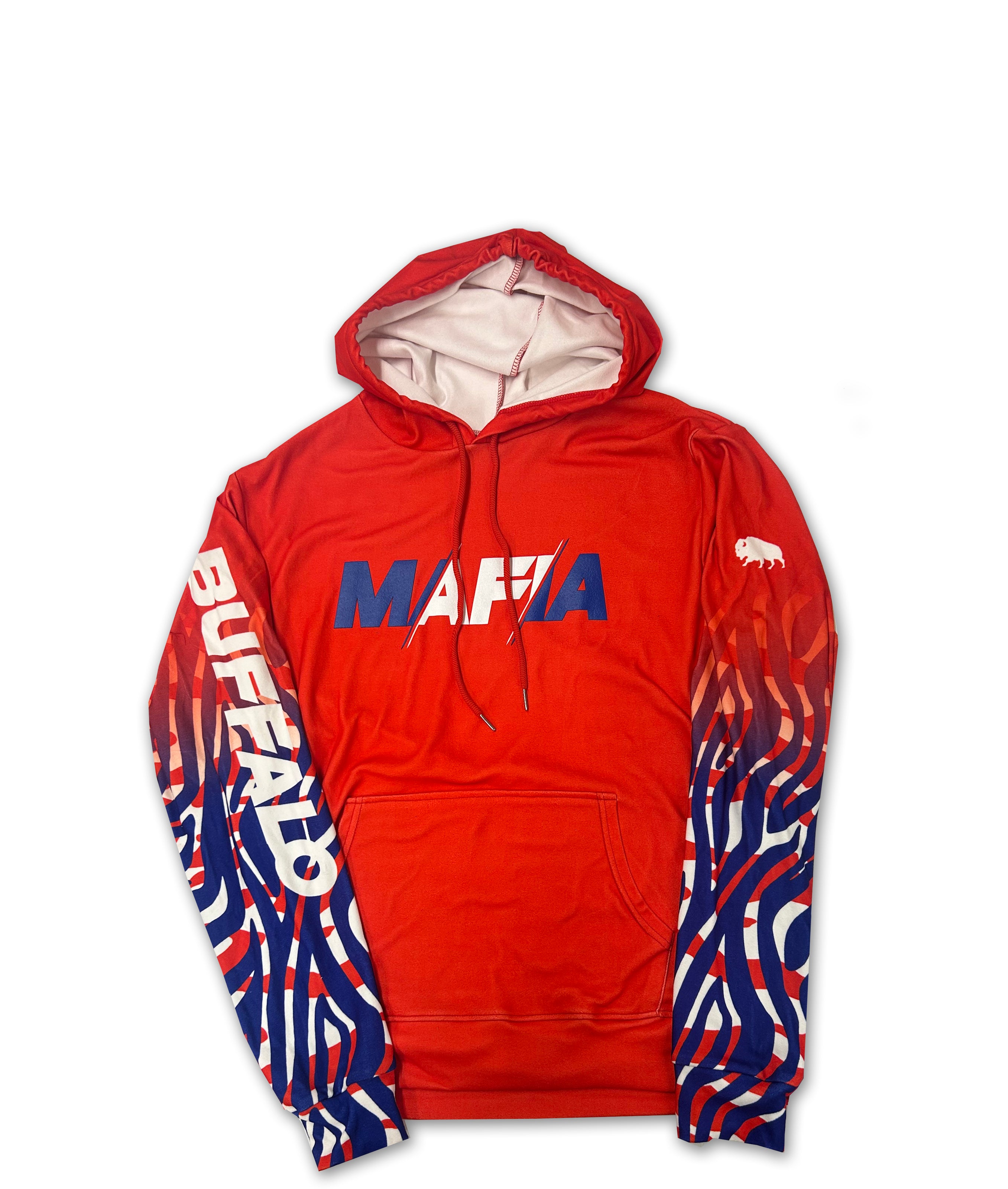 Mafia Stripes 2025 - Red Lightweight Youth Hoodie – Store716
